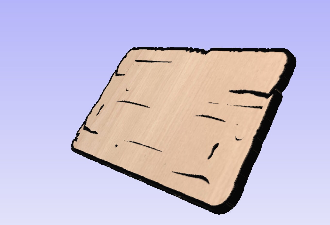 Wooden Sign Template 8 for Vectric Files. Start Your Wood Sign With ...