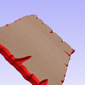 Wooden Sign Template 14 for Vectric Files. Start Your Wood Sign With ...