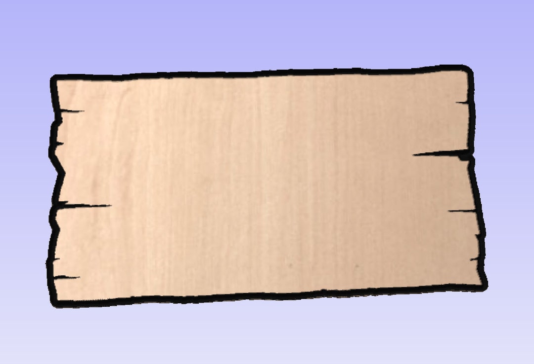 Wooden Sign Template 7 for Vectric Files. Start Your Wood Sign With ...