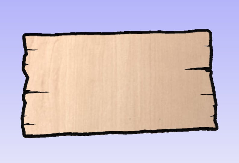 Rustic Log Wooden Sign Template: DIY Wall Art (SVG, DXF) - Etsy