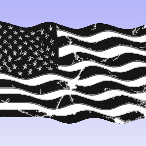 Wavy Flag Crv Files - Etsy