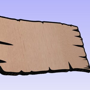 Wooden Sign Template 14 for Vectric Files. Start Your Wood Sign With ...