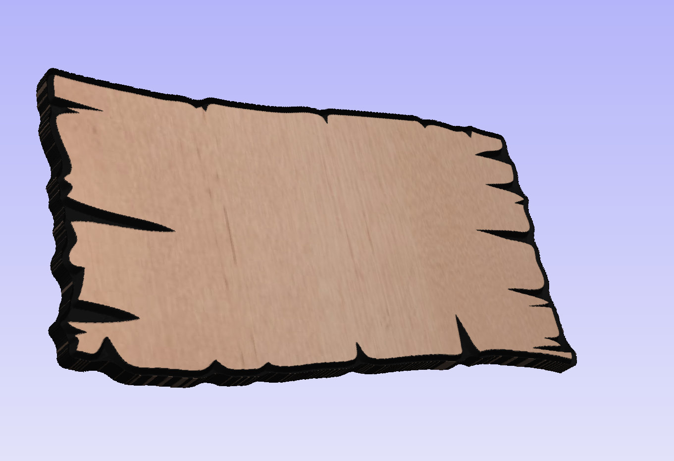 Wooden Sign Template 14 for Vectric Files. Start Your Wood Sign With ...