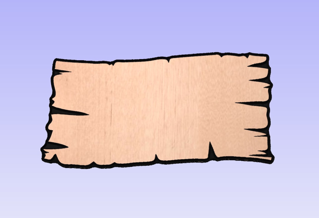 Wooden Sign Template 14 for Vectric Files. Start Your Wood Sign With ...