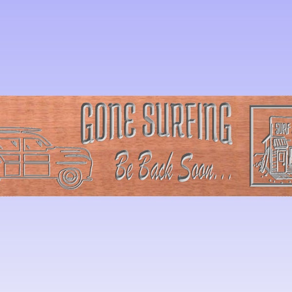 Gone Surfing - Etsy
