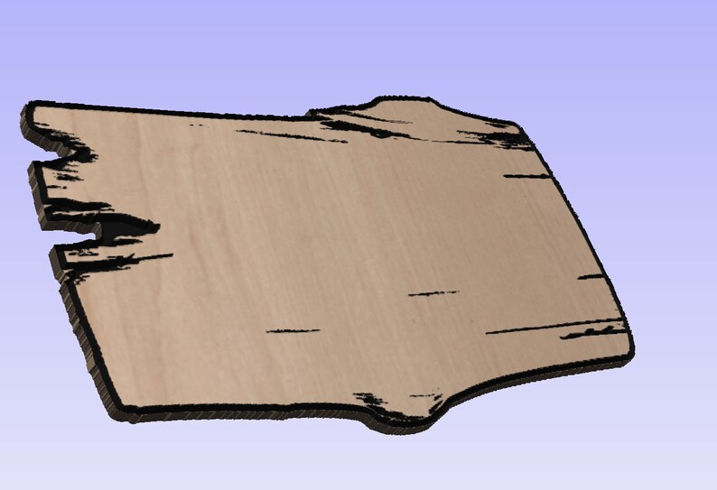 Rustic Log Wooden Sign Template: DIY Wall Art (DXF & SVG) - Etsy