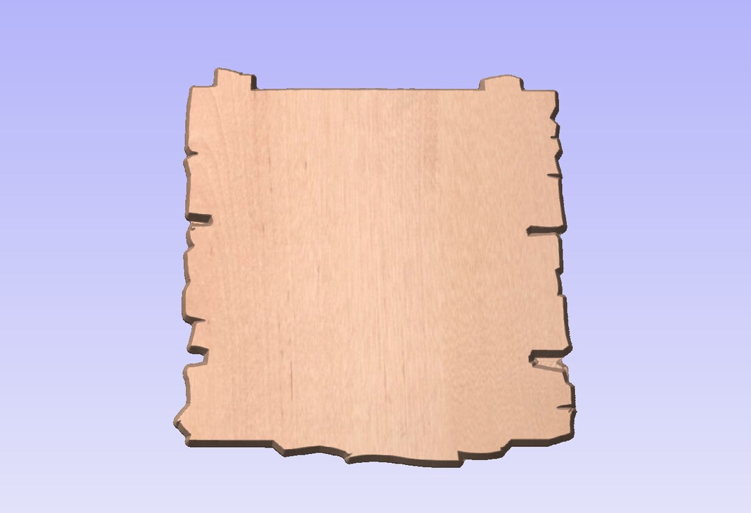Wood Sign Template 7 for Vectric Files. Start Your Wood Sign With This ...