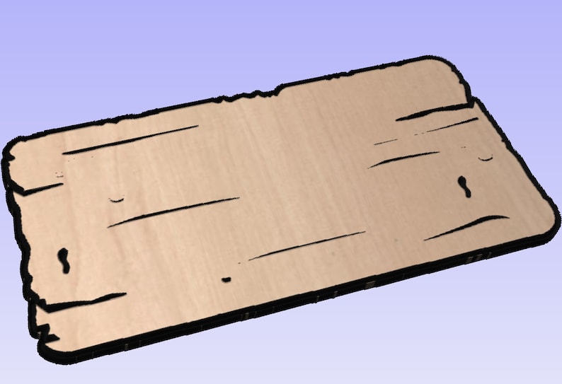 Wooden Sign Template 8 for Vectric Files. Start Your Wood Sign With ...