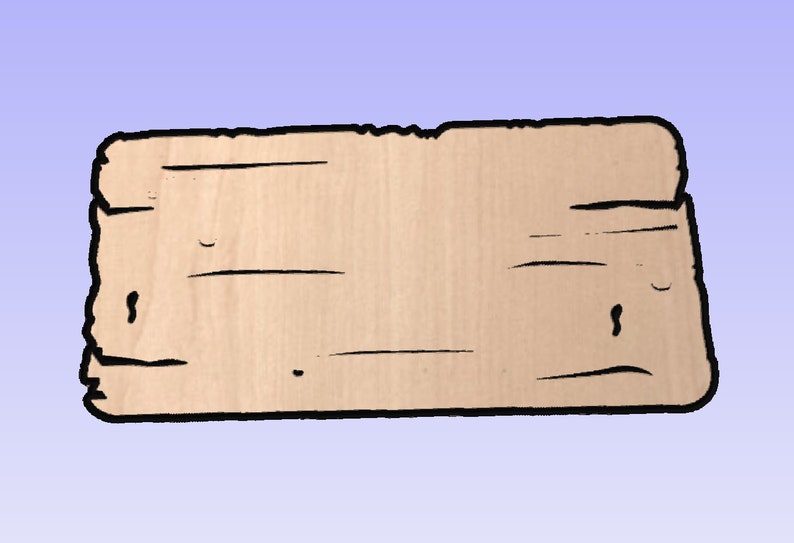 Wooden Sign Template 8 for Vectric Files. Start Your Wood Sign With ...