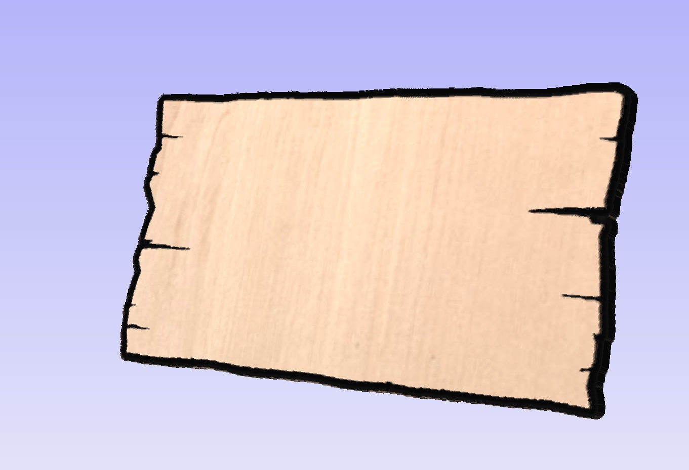 Rustic Log Wooden Sign Template: Customizable Wall Art (SVG & DXF Files ...