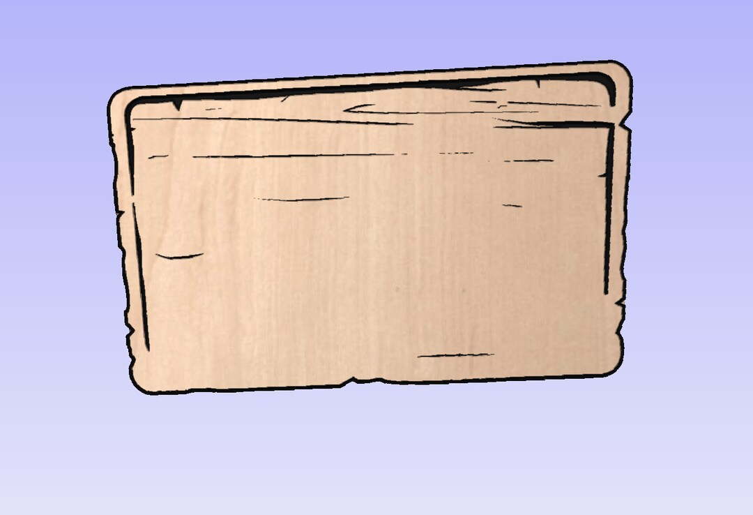 Wooden Sign Template for Vectric Files 10 Start Your Wood Sign With ...