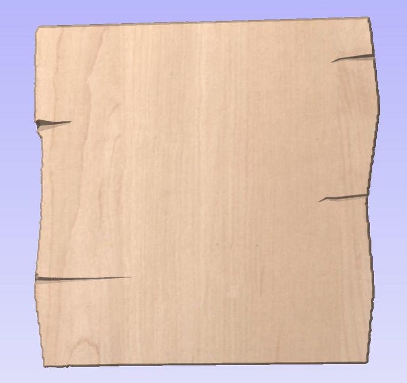 Rustic Log Wooden Sign Template: SVG DXF Files for CNC (digital ...