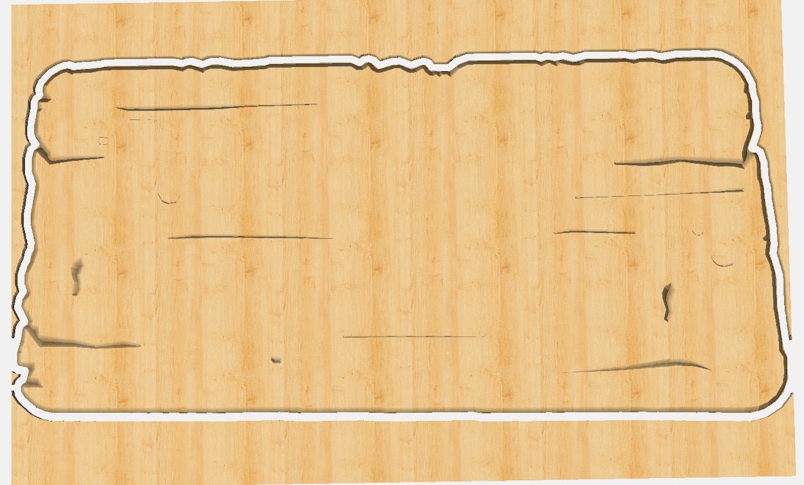 Wooden Sign Template 8 for Vectric Files. Start Your Wood Sign With ...