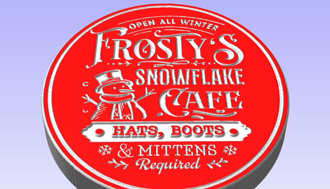 Vectric Design File | Frosty's Favorite Snowflakes - CNC Carving Kit ...