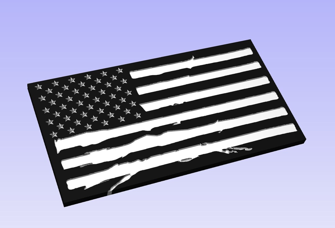 Rough and Tattered Flag Distressed 1 American Flag File - Digital Files ...