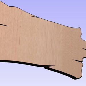 Log Wooden Sign Template, Vectric Files (svg, Dxf, Png, Crv) - Etsy