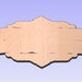 Wooden Sign Template for Vectric Files V5 Start Your Wood Sign With ...