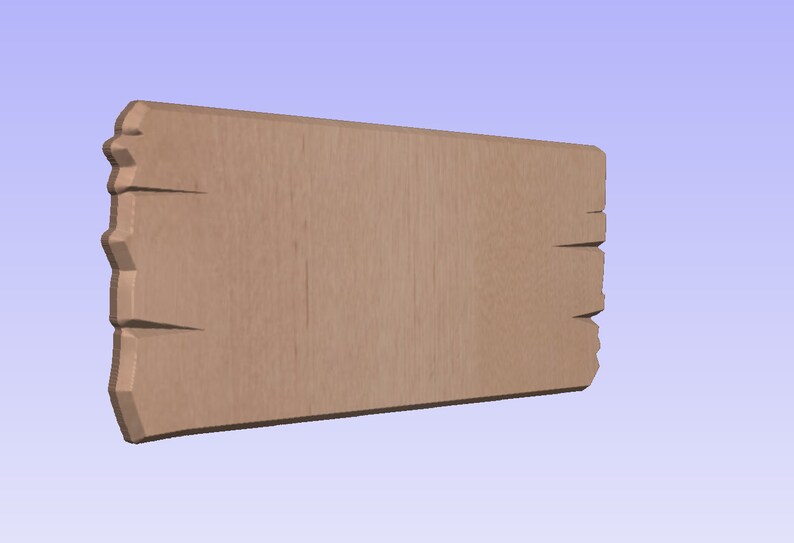 Wood Sign Template 8 for Vectric Files. Start Your Wood Sign With This ...