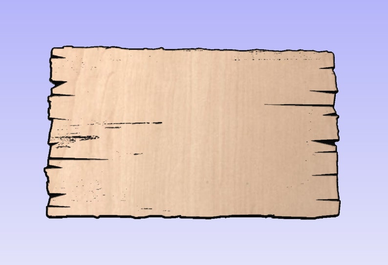 Rustic Log Wooden Sign Template: DIY Wall Art (SVG DXF) - Etsy