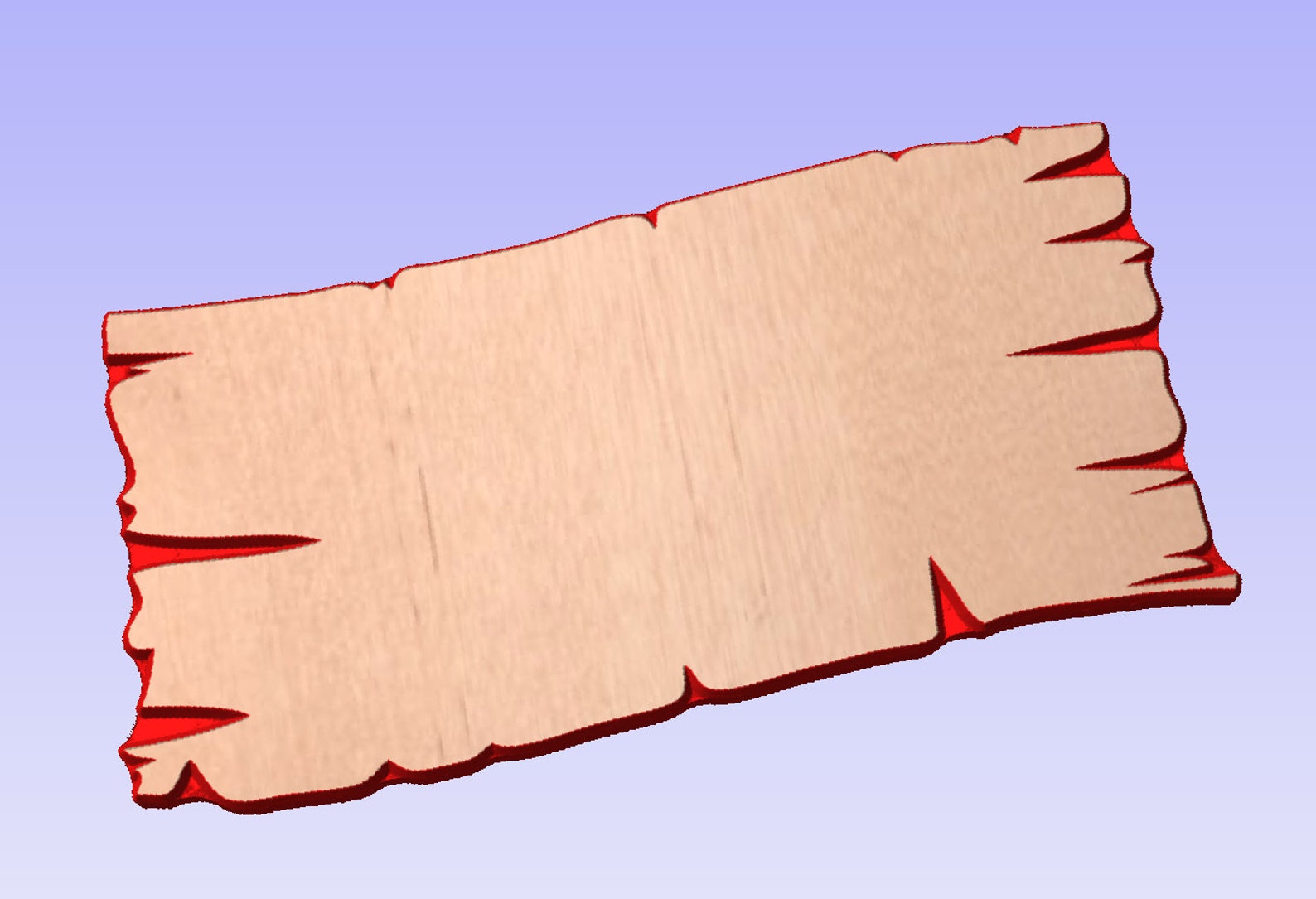 Wooden Sign Template 14 for Vectric Files. Start Your Wood Sign With ...