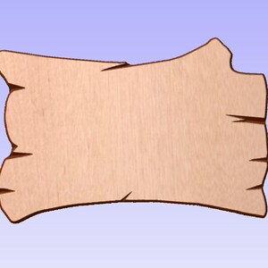 Wooden Sign Template Log Template 18 for Vectric Files. Start Your Wood ...