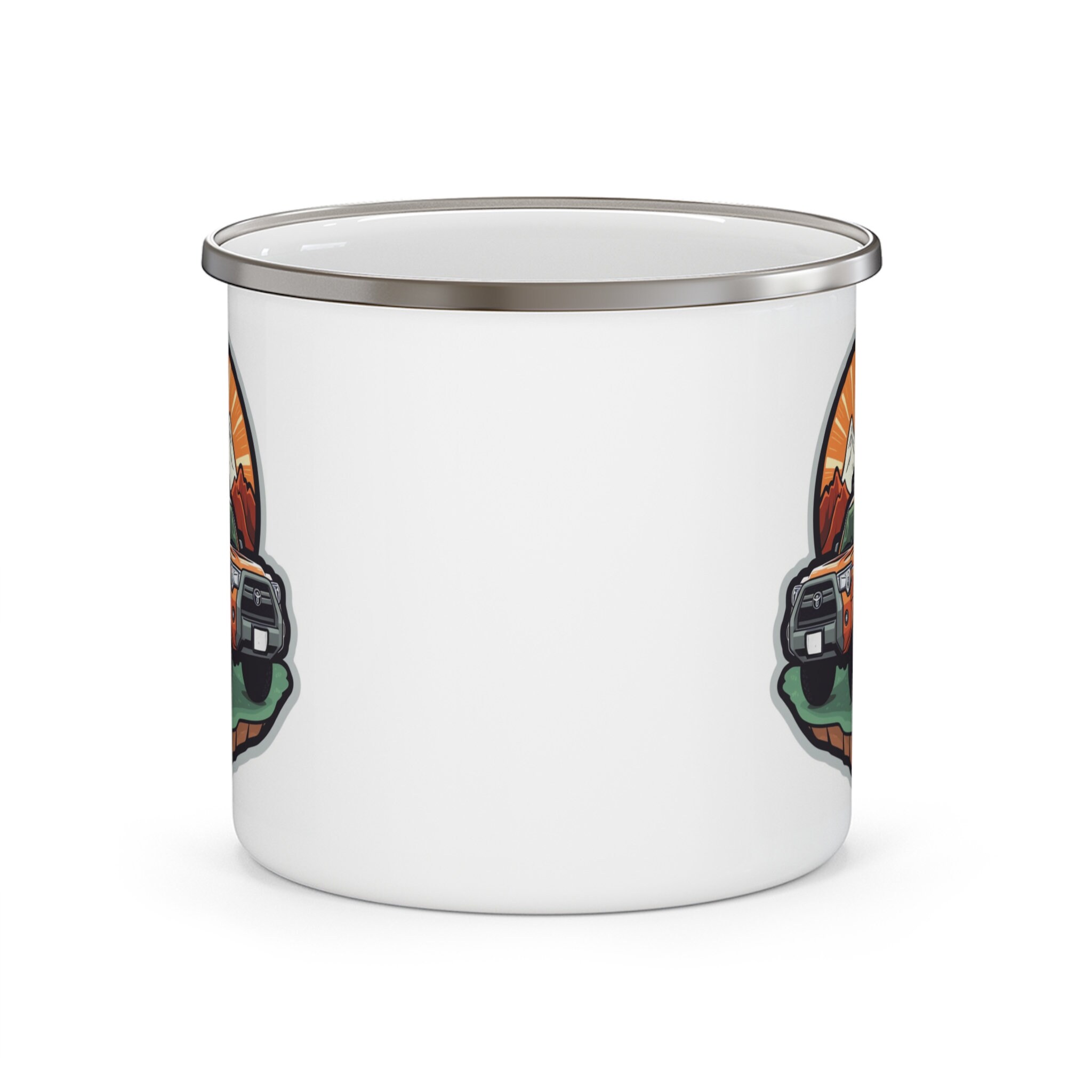 Enamel Camping Mug, 4runner, TRD, Toyota, Overloading, 4x4, off Road ...