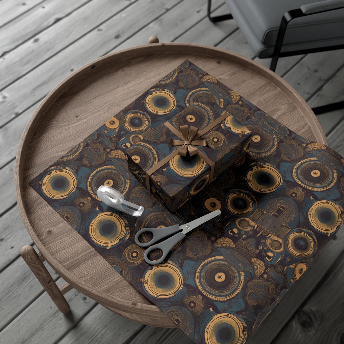 Vintage Radio Gift Wrap Paper, Audiophile Theme - Etsy