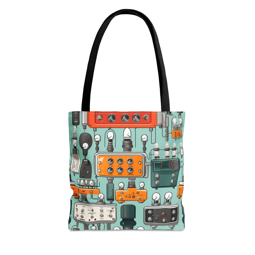 Tote Bag,vintage Radio, Record Player, Turntable, Audiophile, Vintage ...