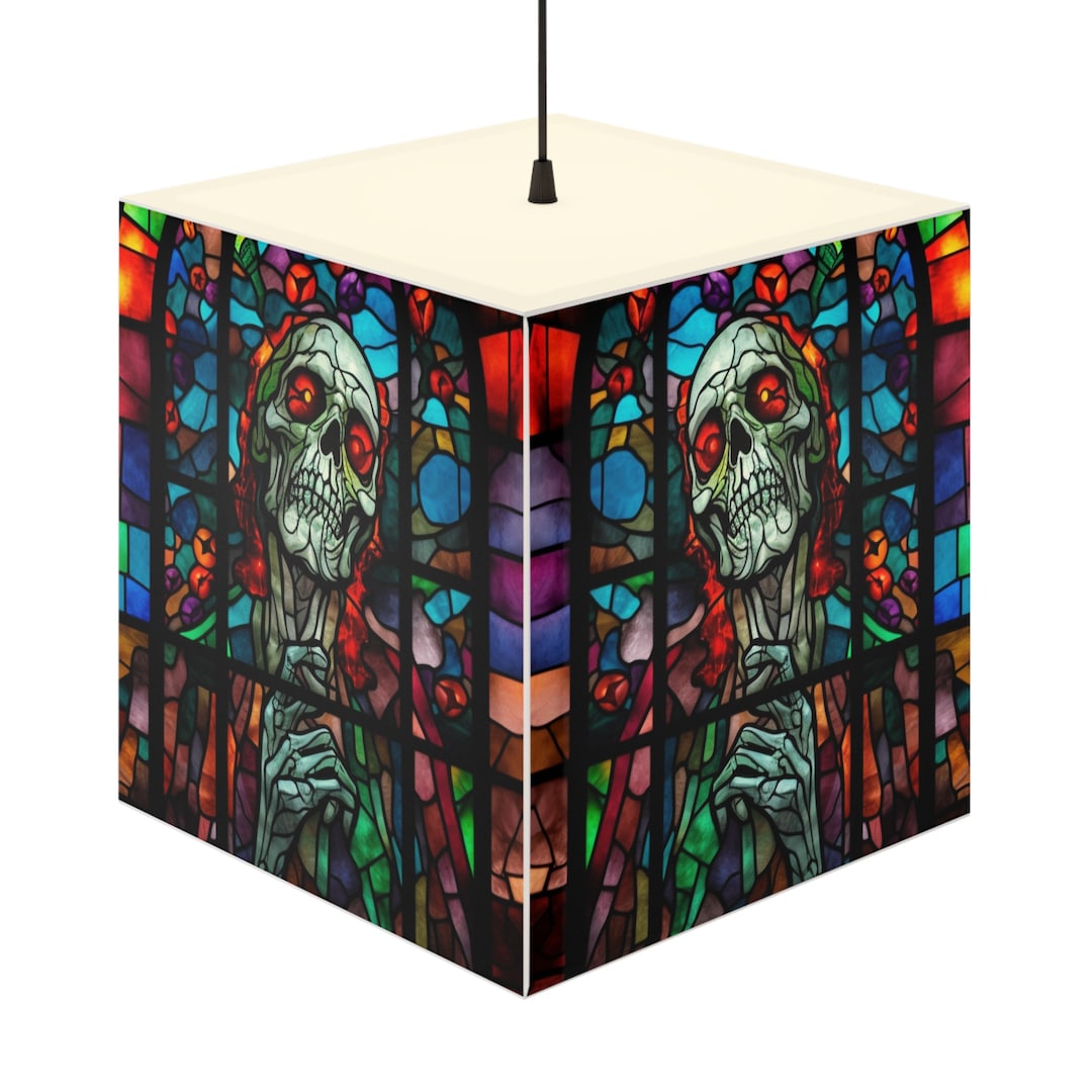 Light Cube Lamp, Skeleton, Zombie, Walking Dead, Night of the Living ...