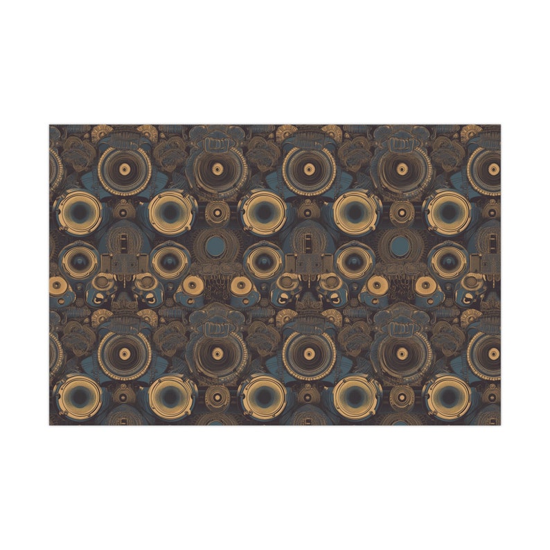 Vintage Radio Gift Wrap Paper, Audiophile Theme - Etsy