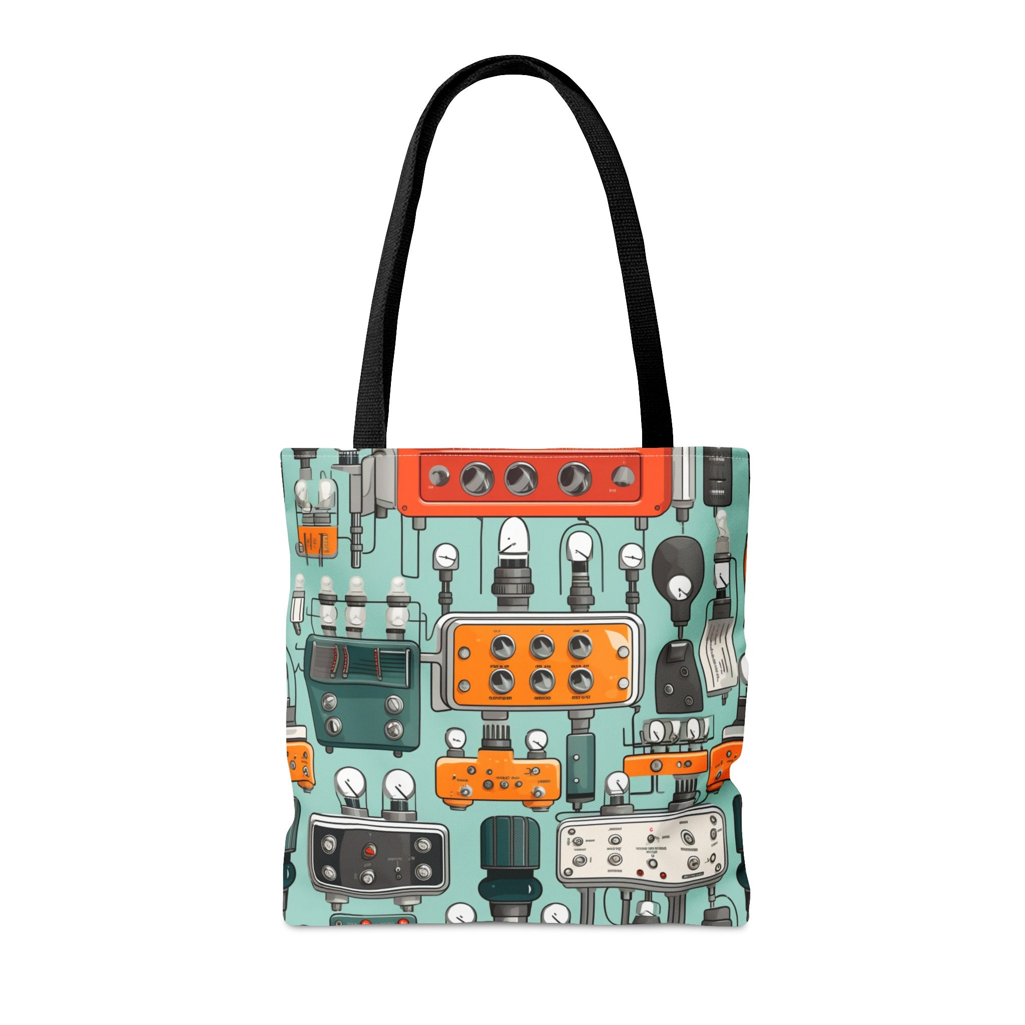 Tote Bagvintage Radio Record Player Turntable Audiophile - Etsy