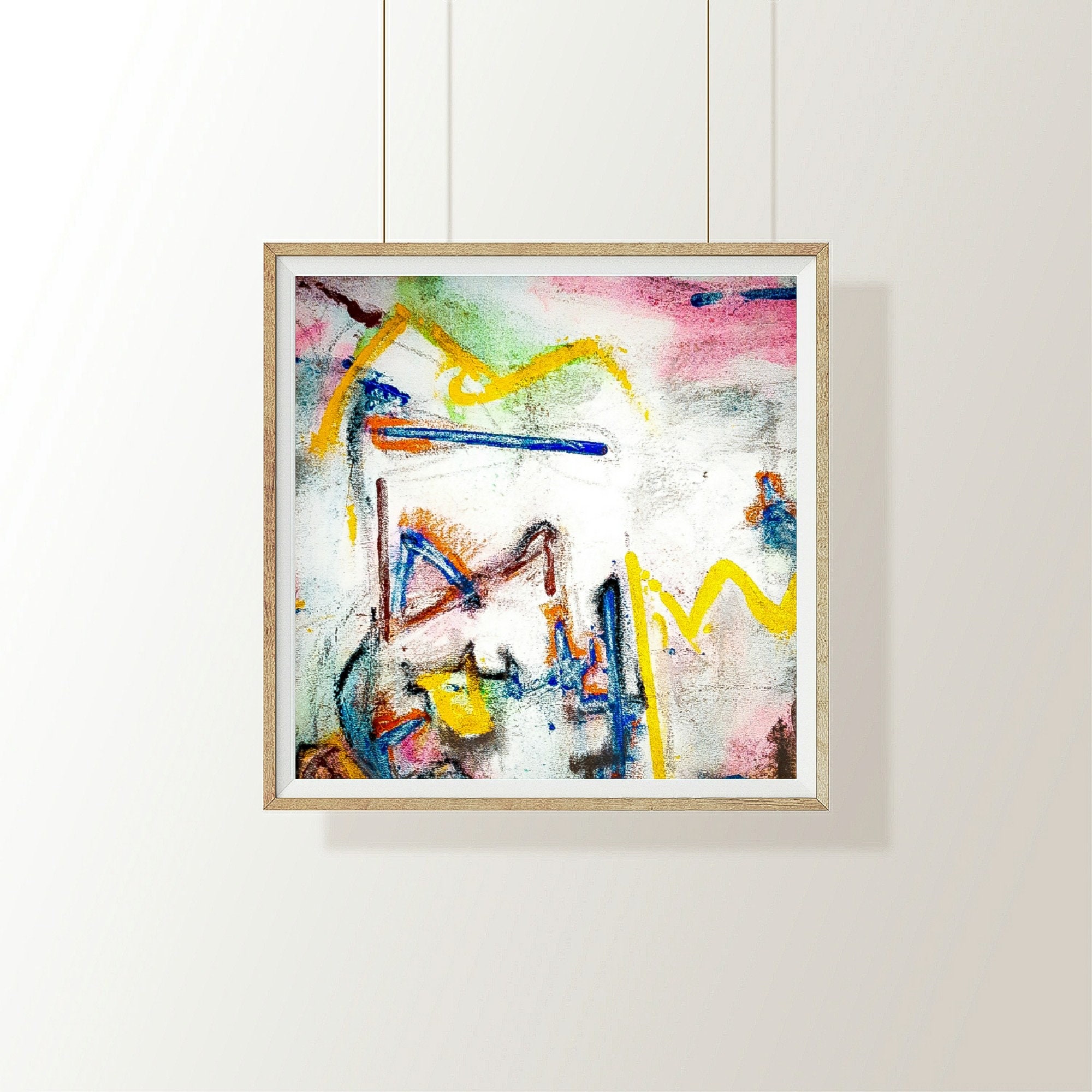 Arte de pared imprimible cuadrado, arte de descarga digital instantánea ... Arte de pared imprimible cuadrado, arte de descarga digital instantánea ...
