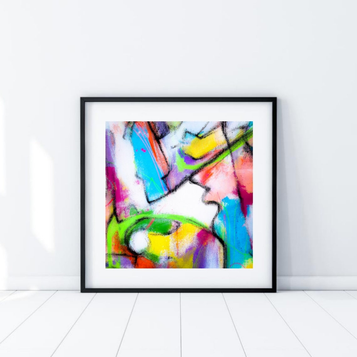 Square Printable Wall Art, Instant Digital Download Art, Abstract ...