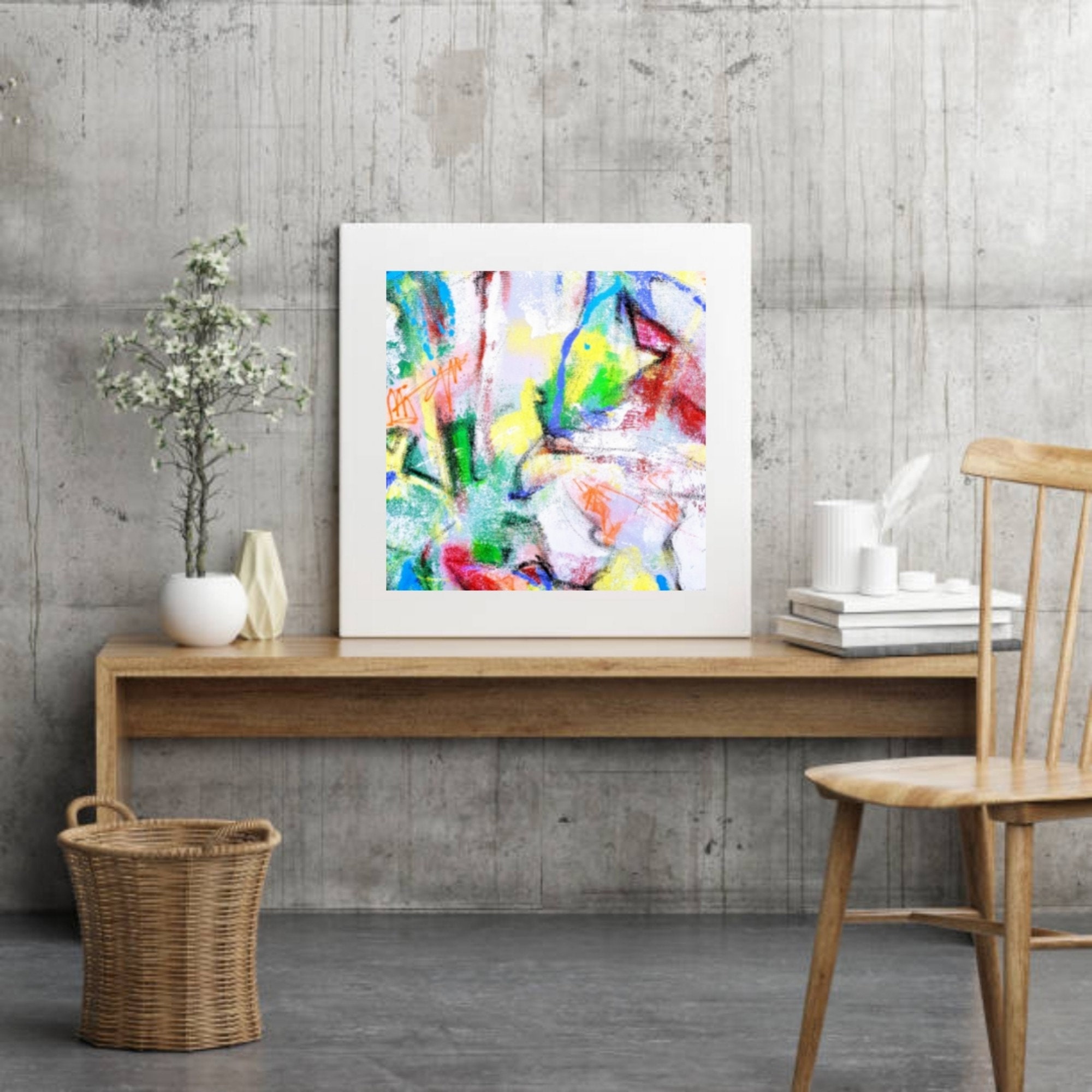 Arte de pared imprimible cuadrado, arte de descarga digital instantánea ... Arte de pared imprimible cuadrado, arte de descarga digital instantánea ...