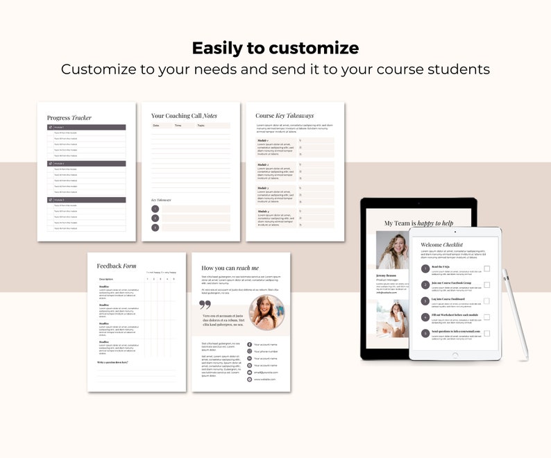 Course Onboarding Guide Canva Template, Online Course Welcome Guide ...