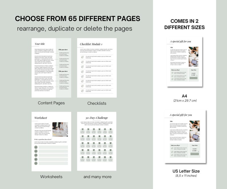 Course Creator Ebook Template for Canva | Online Course Ebook ...