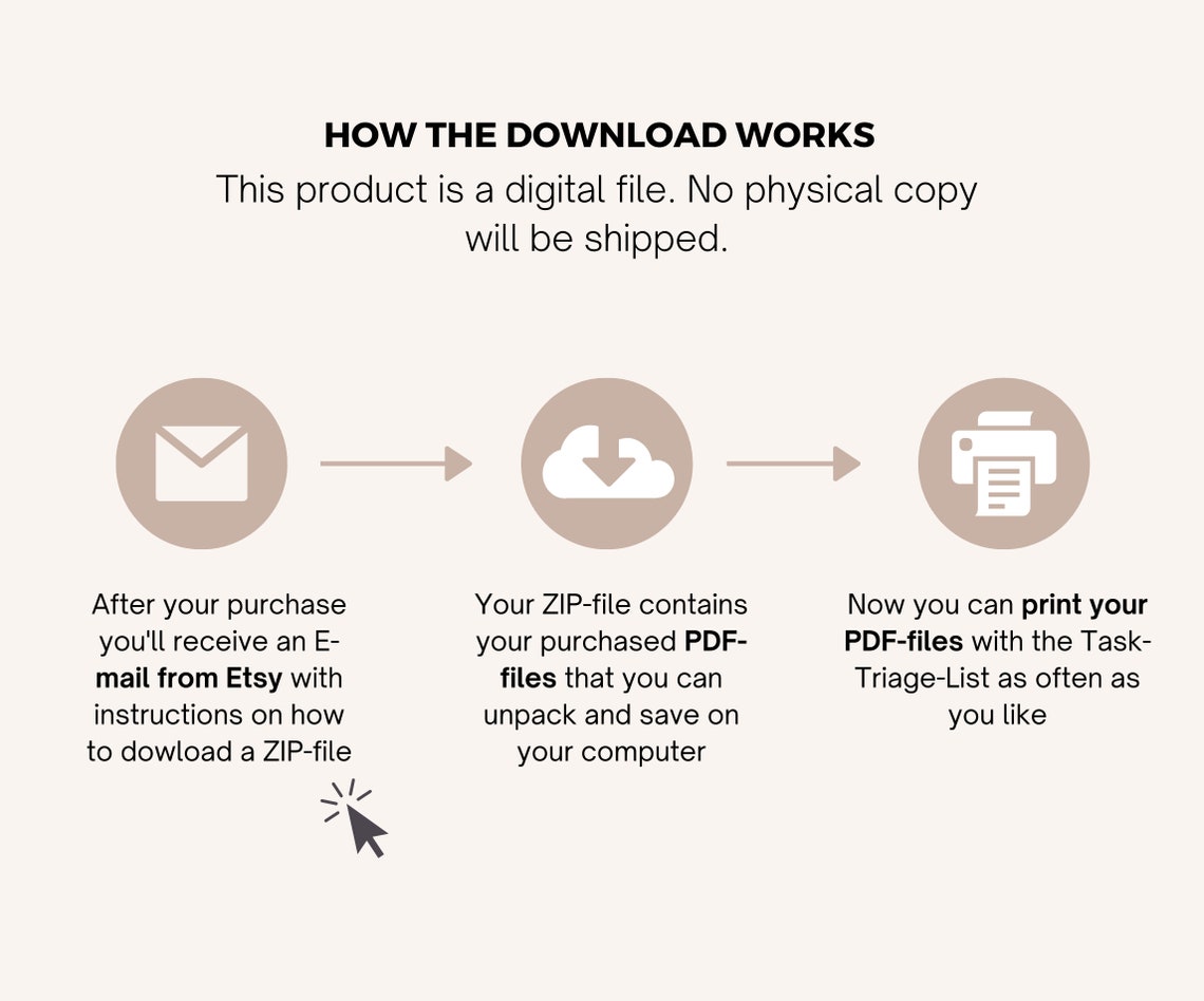 Task Triage Printable Brain Dump Task List Task Tracker - Etsy