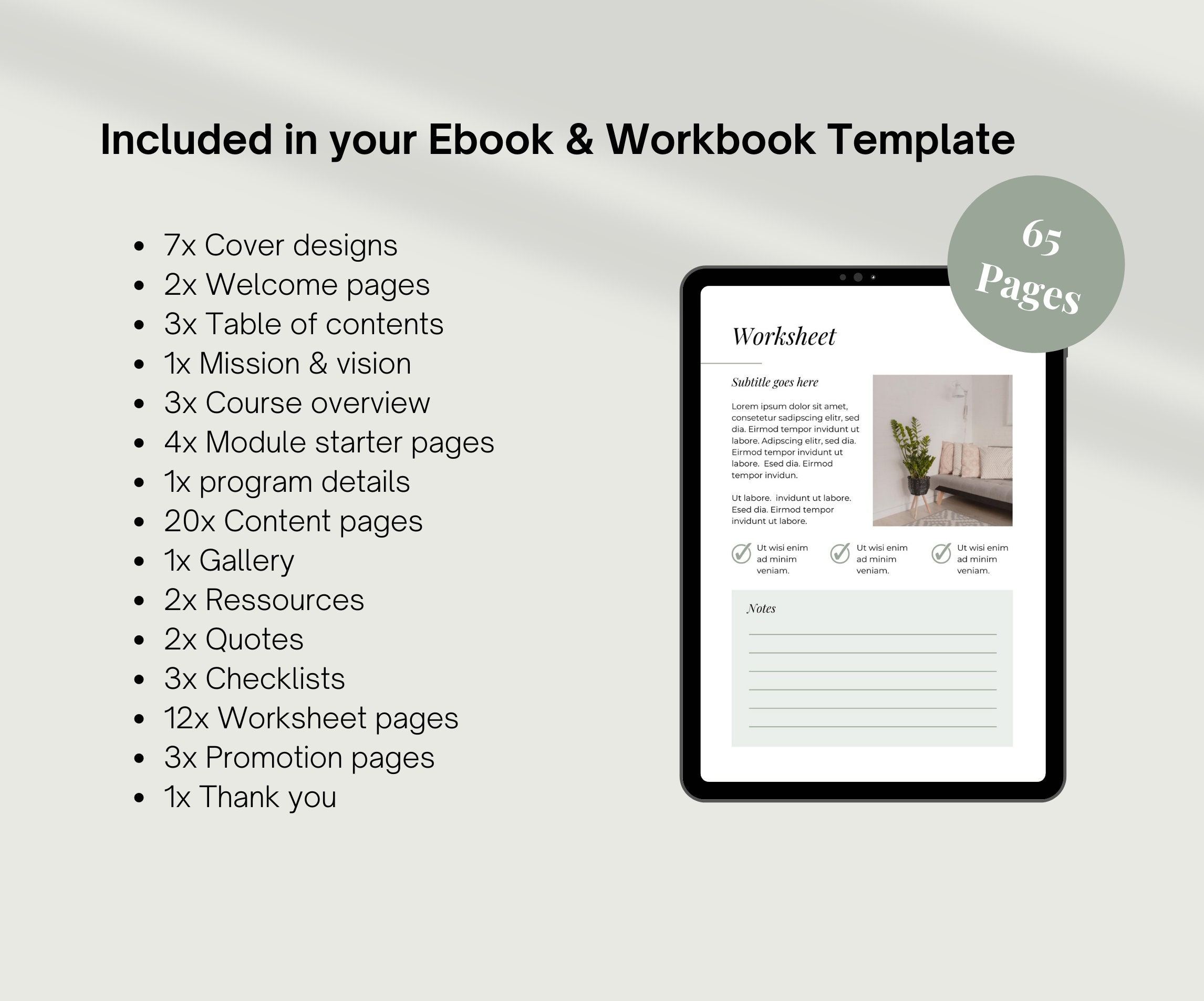 Course Creator Ebook Template for Canva | Online Course Ebook ...