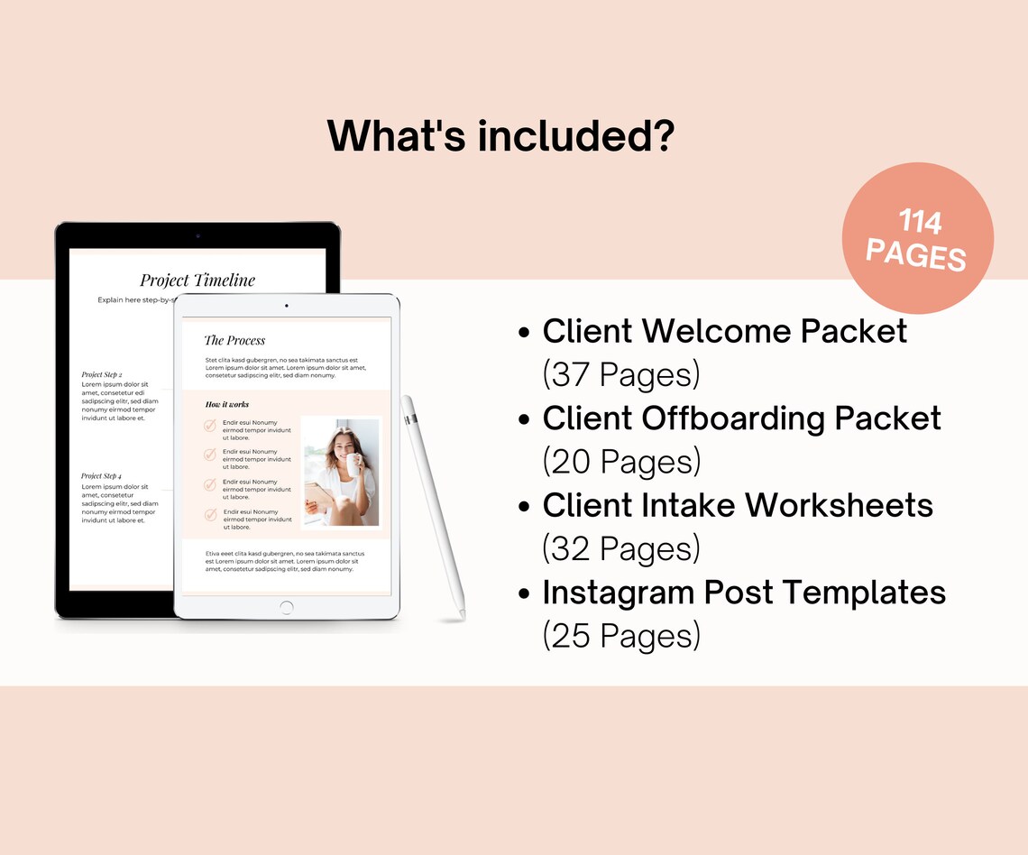 110 Templates for Coaches Coaching Templates Canva Bundle Client ...