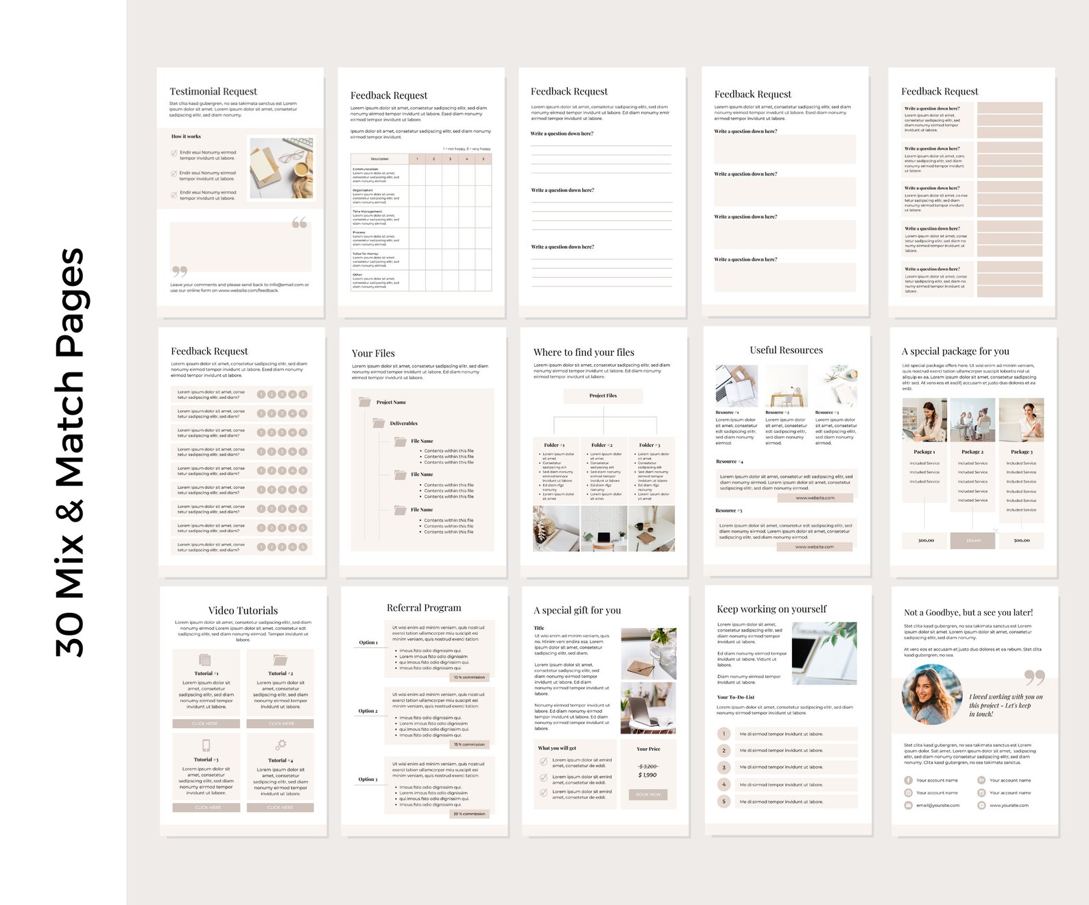 Coaching Client Offboard Template, Client Offboarding, Client Exit ...