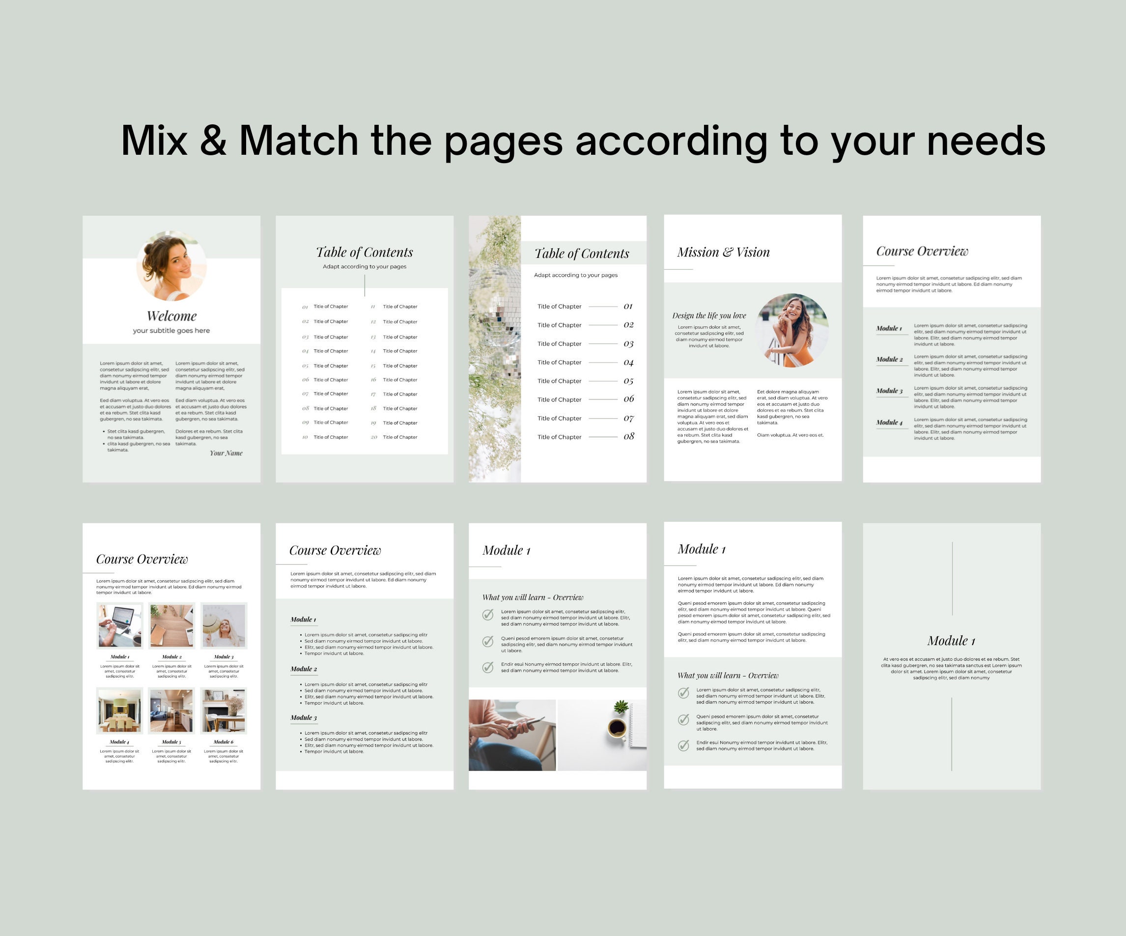 Course Creator Ebook Template for Canva | Online Course Ebook ...