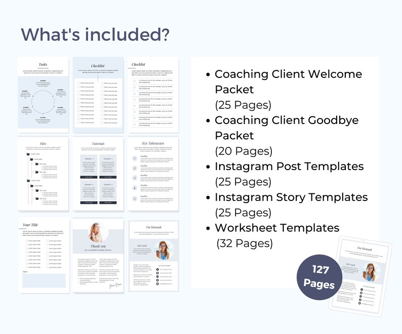 120+ Canva Coach Template Bundle | Coaching Client Onboarding ...