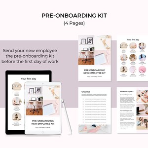 Employee Welcome Package Template, New Employee Onboarding, Employee ...