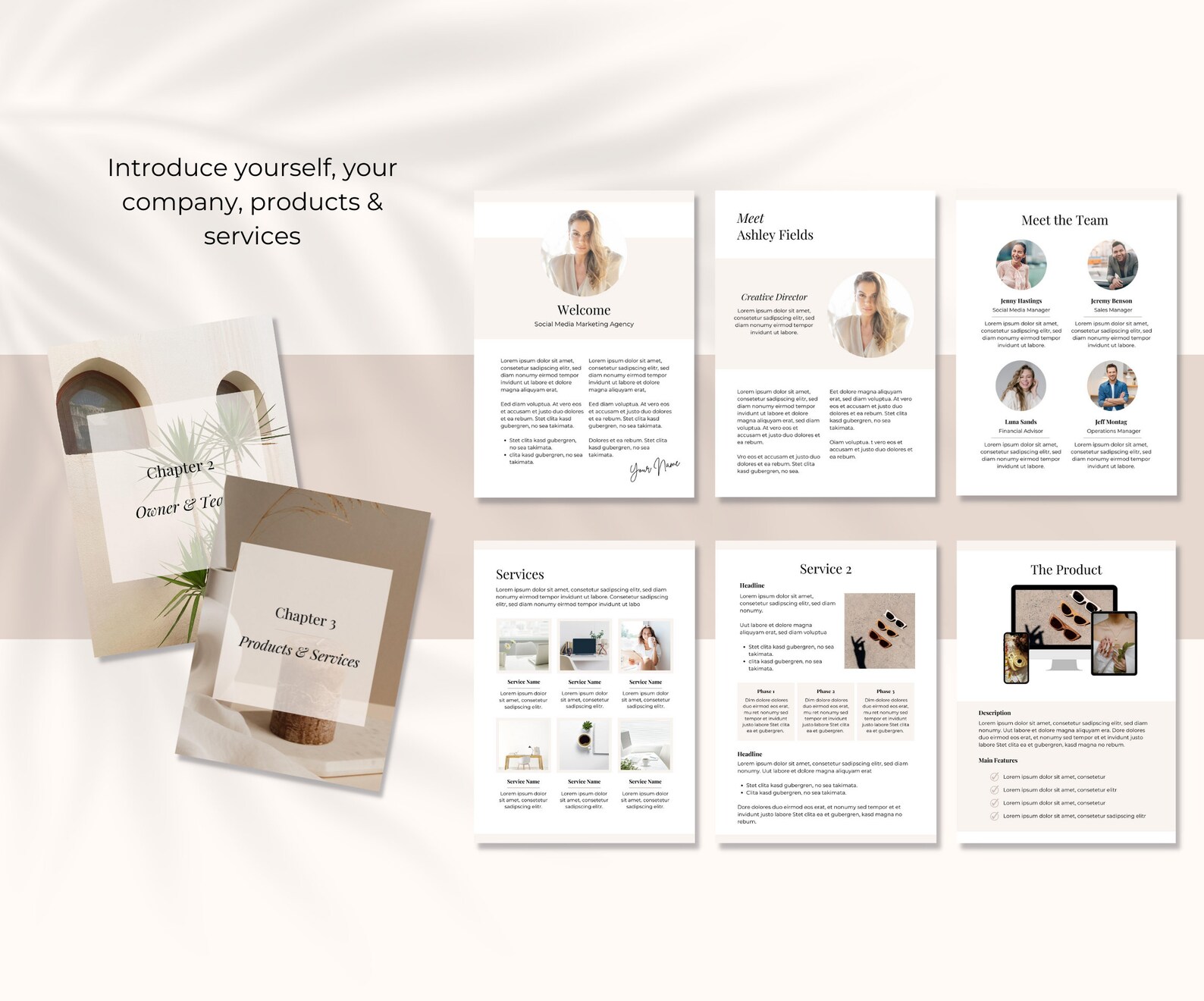 Canva Business Plan Template, Printable Business Plan for Small ...