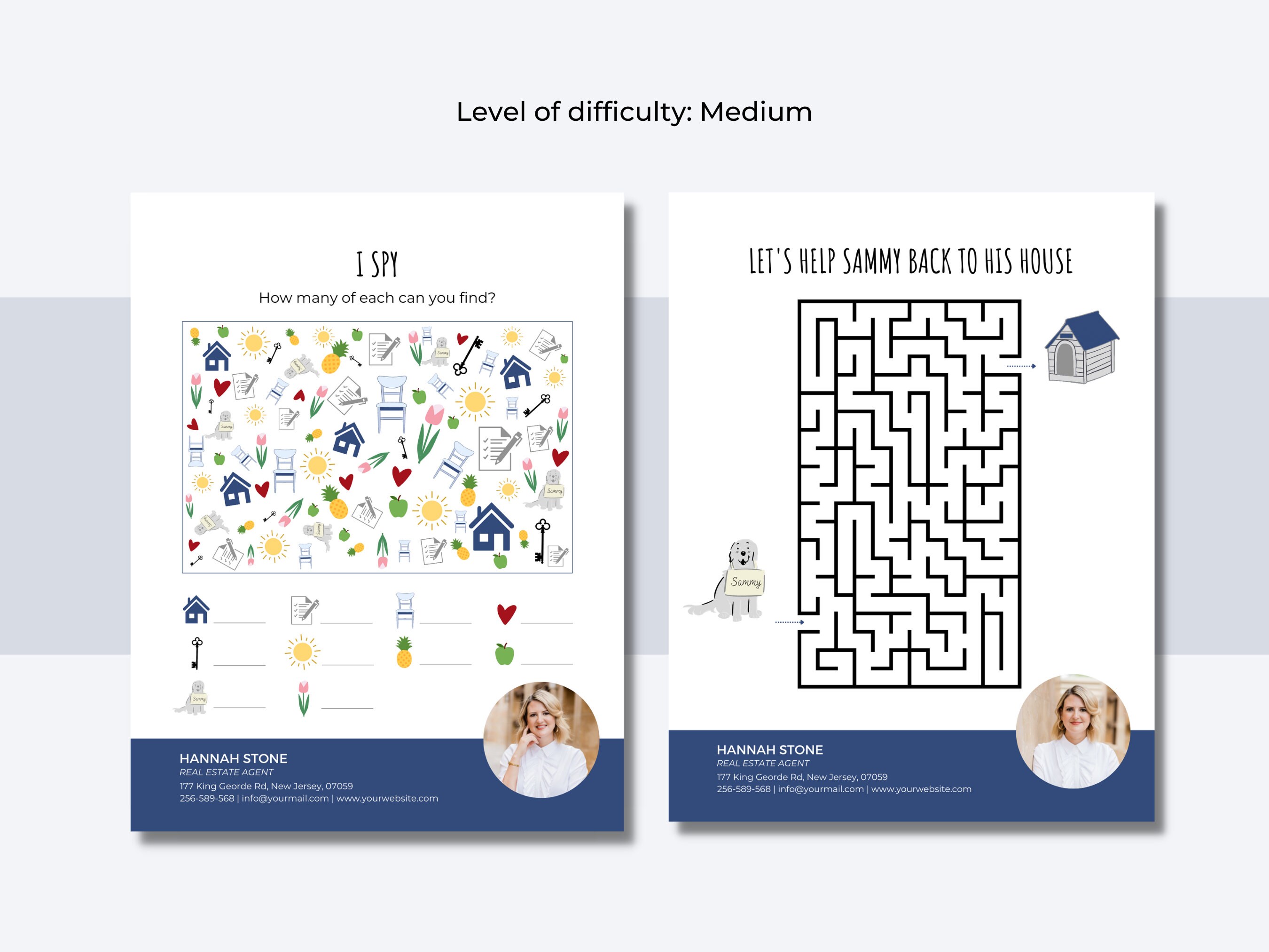 Open House Kids Activities, Printable Games Children, Real Estate Kids ...