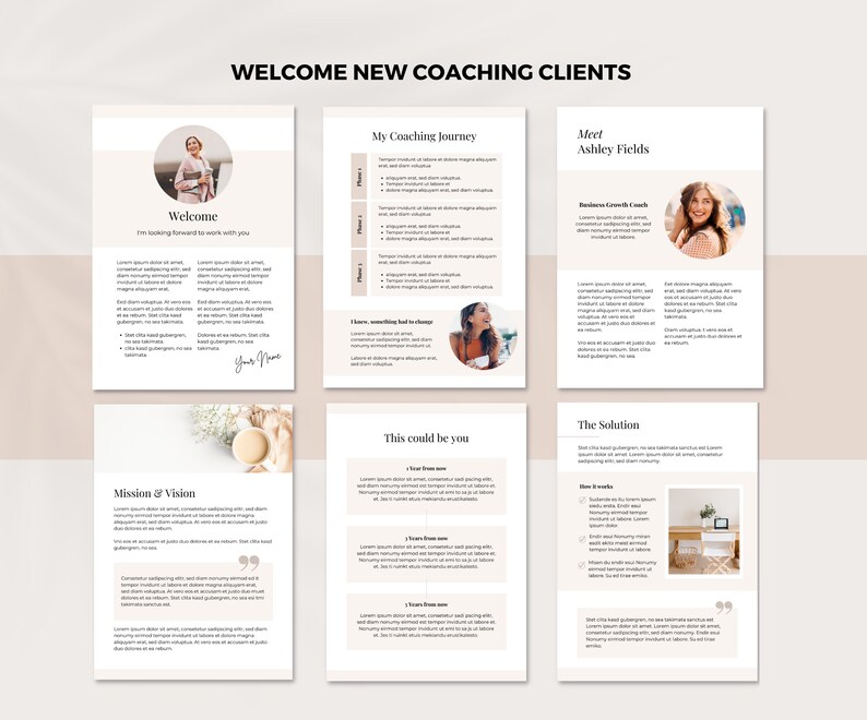 Coach Bundle: Coaching Client Onboarding & Client Offboarding Packet ...