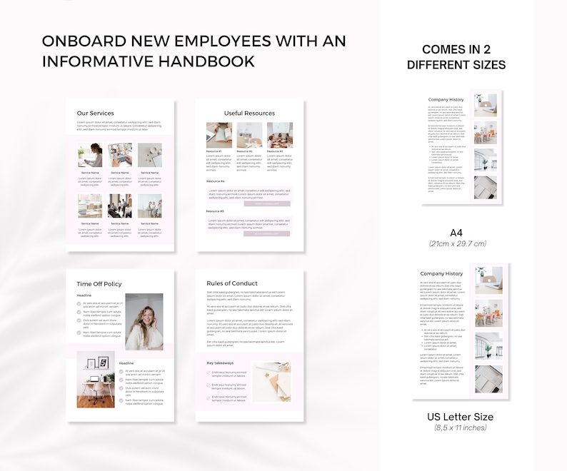 Employee Welcome Package Template, New Employee Onboarding, Employee ...
