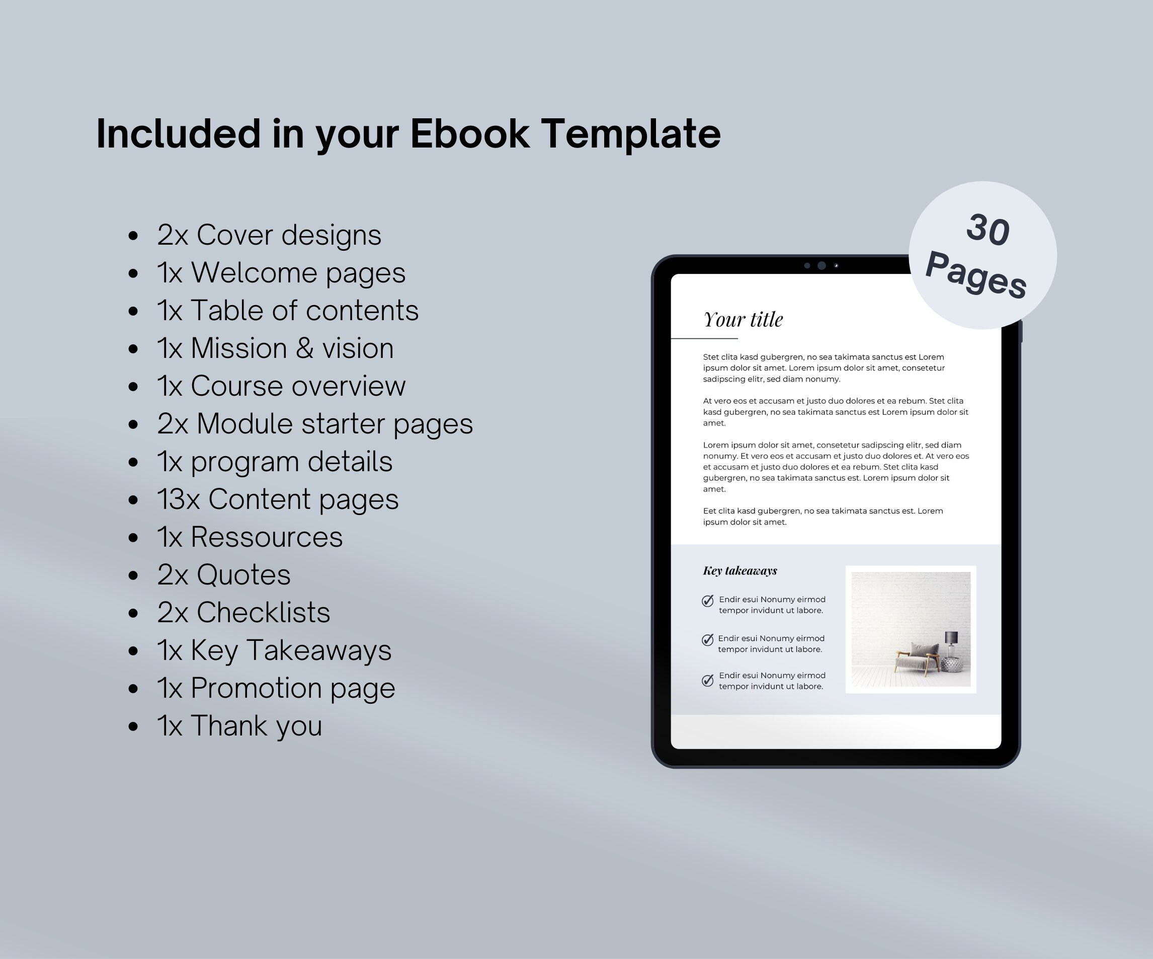 E-book Template Canva Ebook Template for Course Creators Webinar ...