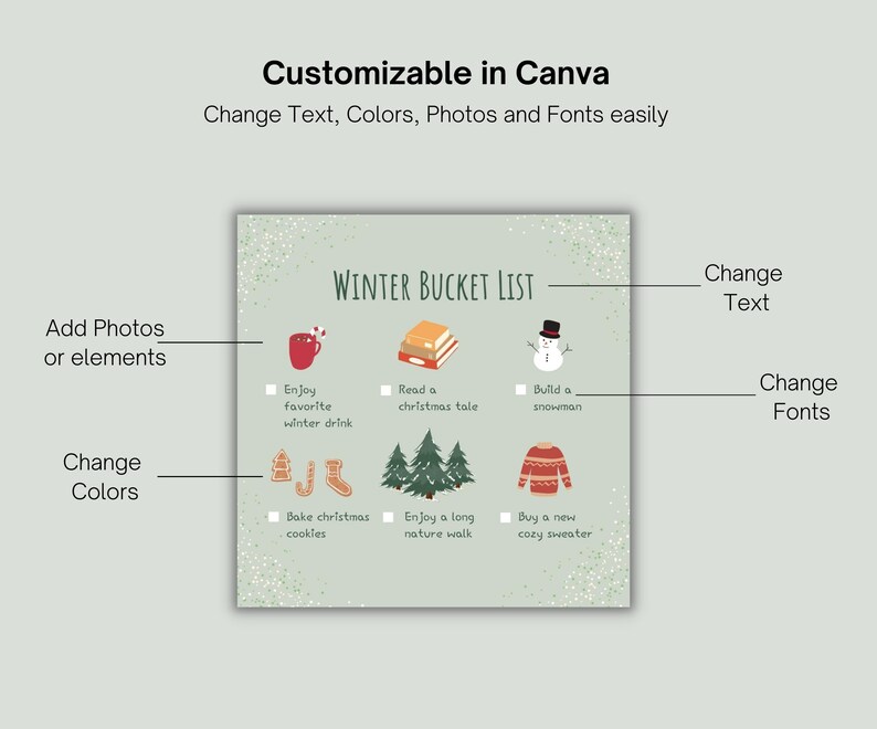 40 Instagram Christmas Templates for Canva | Christmas Post & Story ...