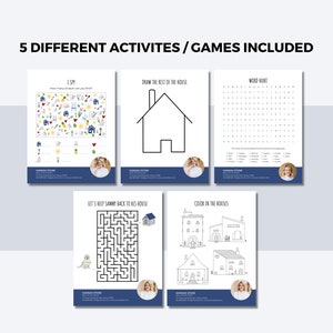 Open House Kids Activities, Printable Games Children, Real Estate Kids ...